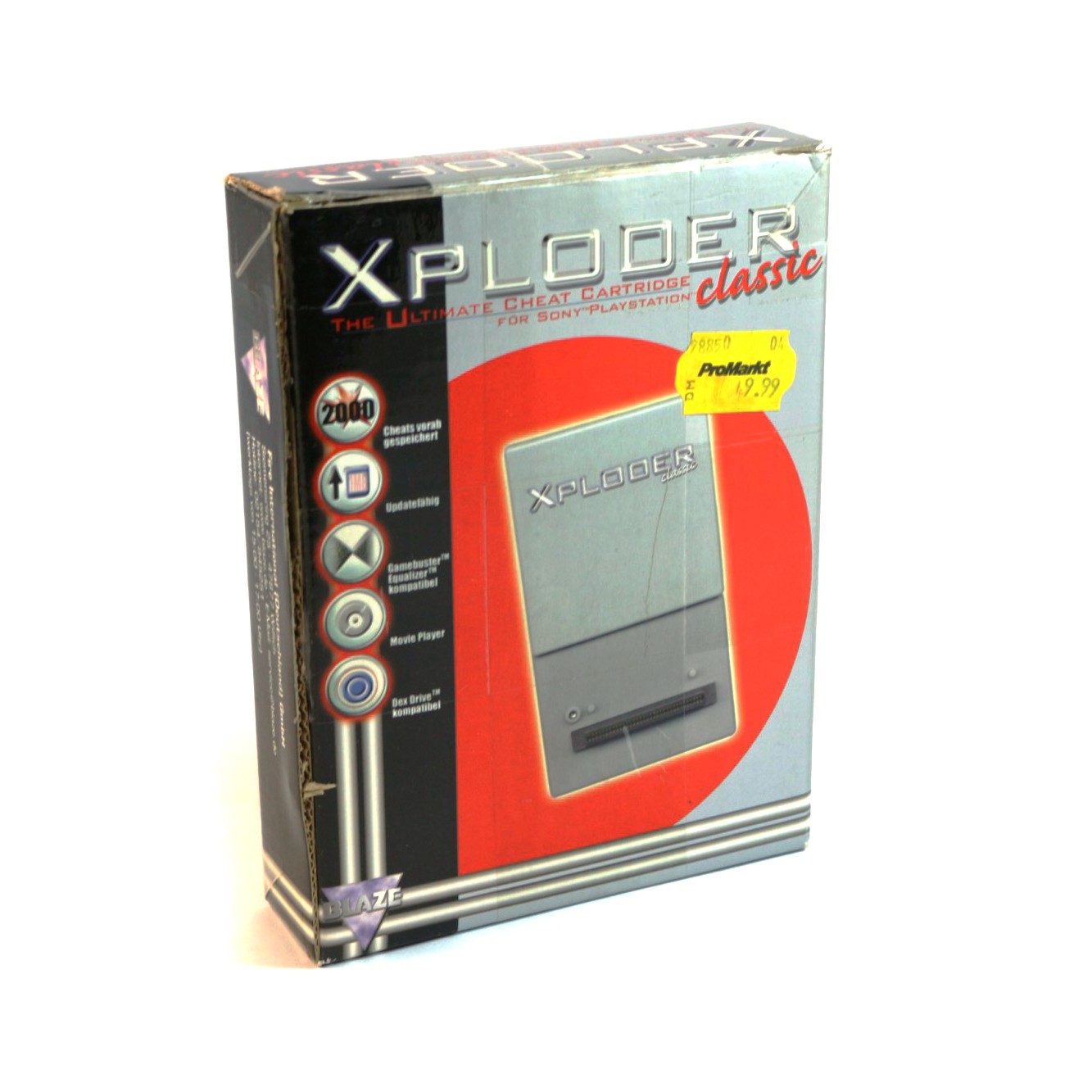 PS1 - Cheat Catridge / Mogelmodul / Schummelmodul Xploder Classic ...