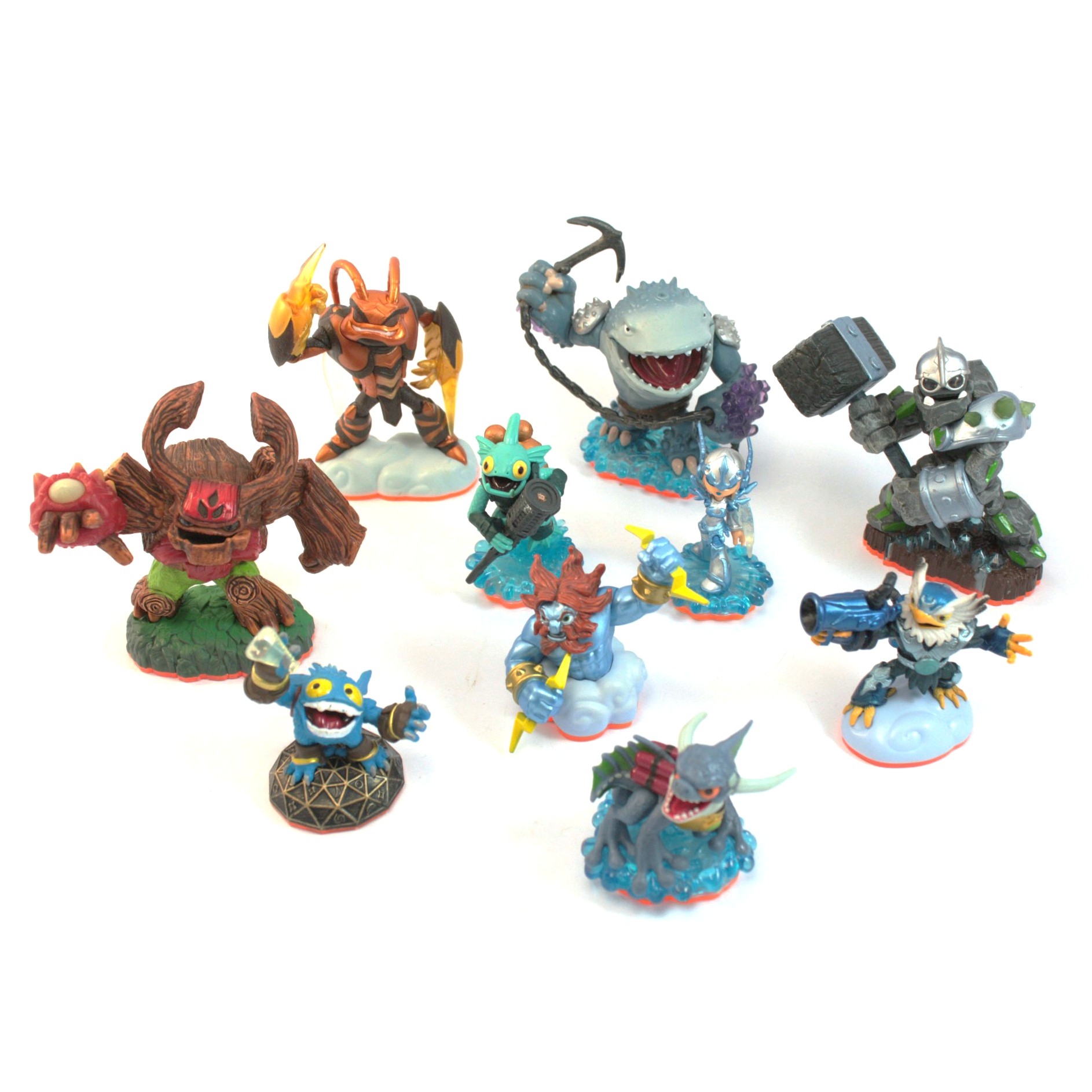 Skylanders - Set 3: Giants 10 div. Figuren (gebraucht) | Konsolenkost