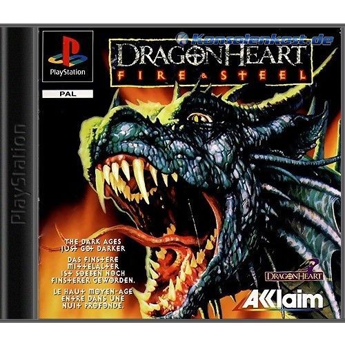 PS1 - DragonHeart: Fire & Steel (EU Version) (mit OVP) (sehr guter ...