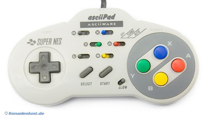 SNES - Original Asciipad Controller [Asciiware] (gebraucht) NEUWERTIG ...