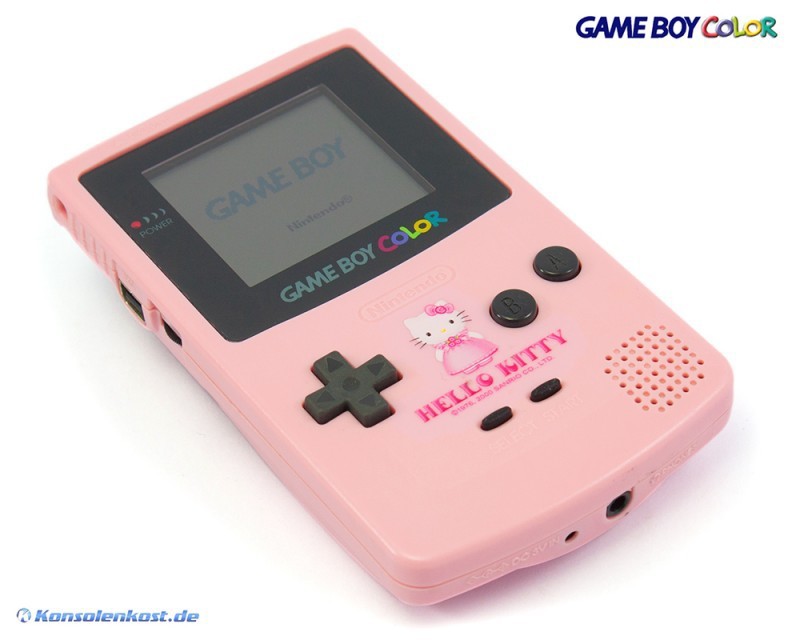 GameBoy Color - Konsole #Rosa Pink Hello Kitty Edition 2 + Spiel (JAP ...