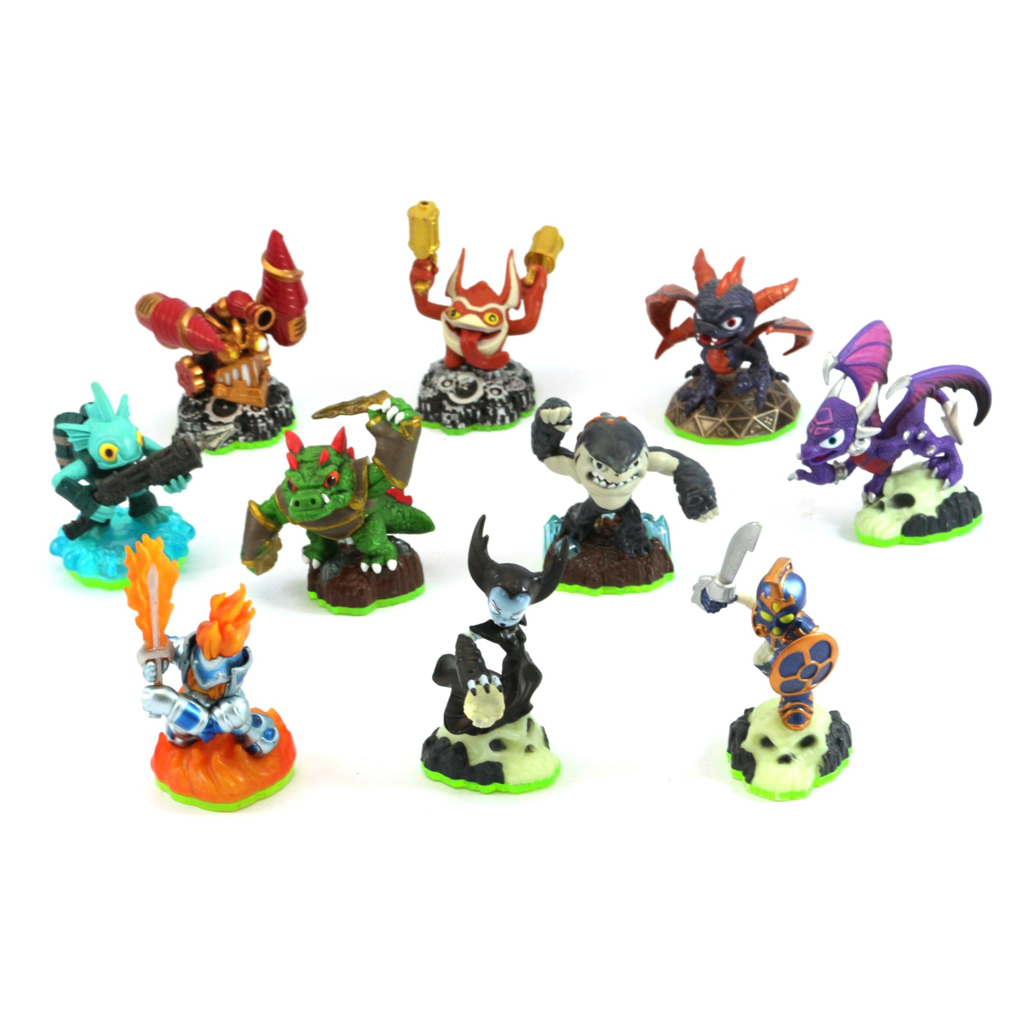 Skylanders - Set 30: Spyro's Adventure 10 div. Figuren (gebraucht ...