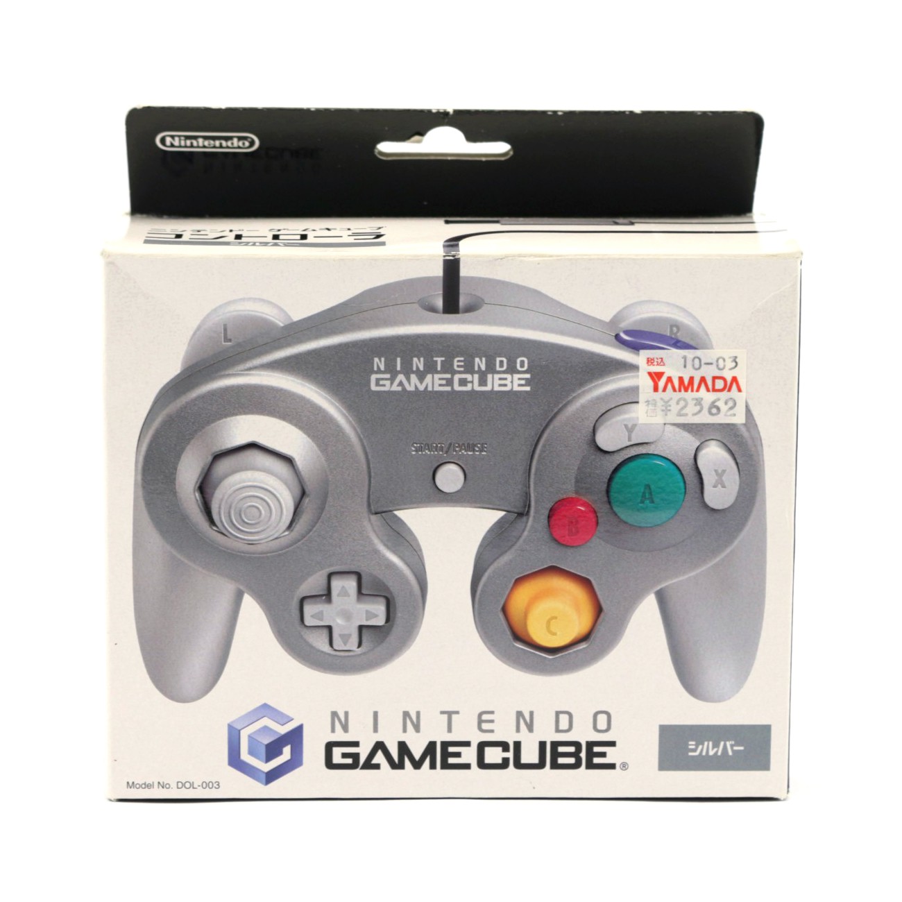 GameCube - Original Nintendo Controller / Pad #silber DOL-003 (JAP ...