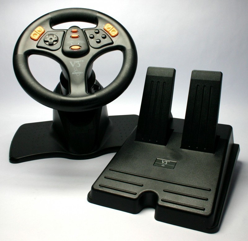 Dreamcast - V3 FX Racing Wheel (gebraucht) | Konsolenkost
