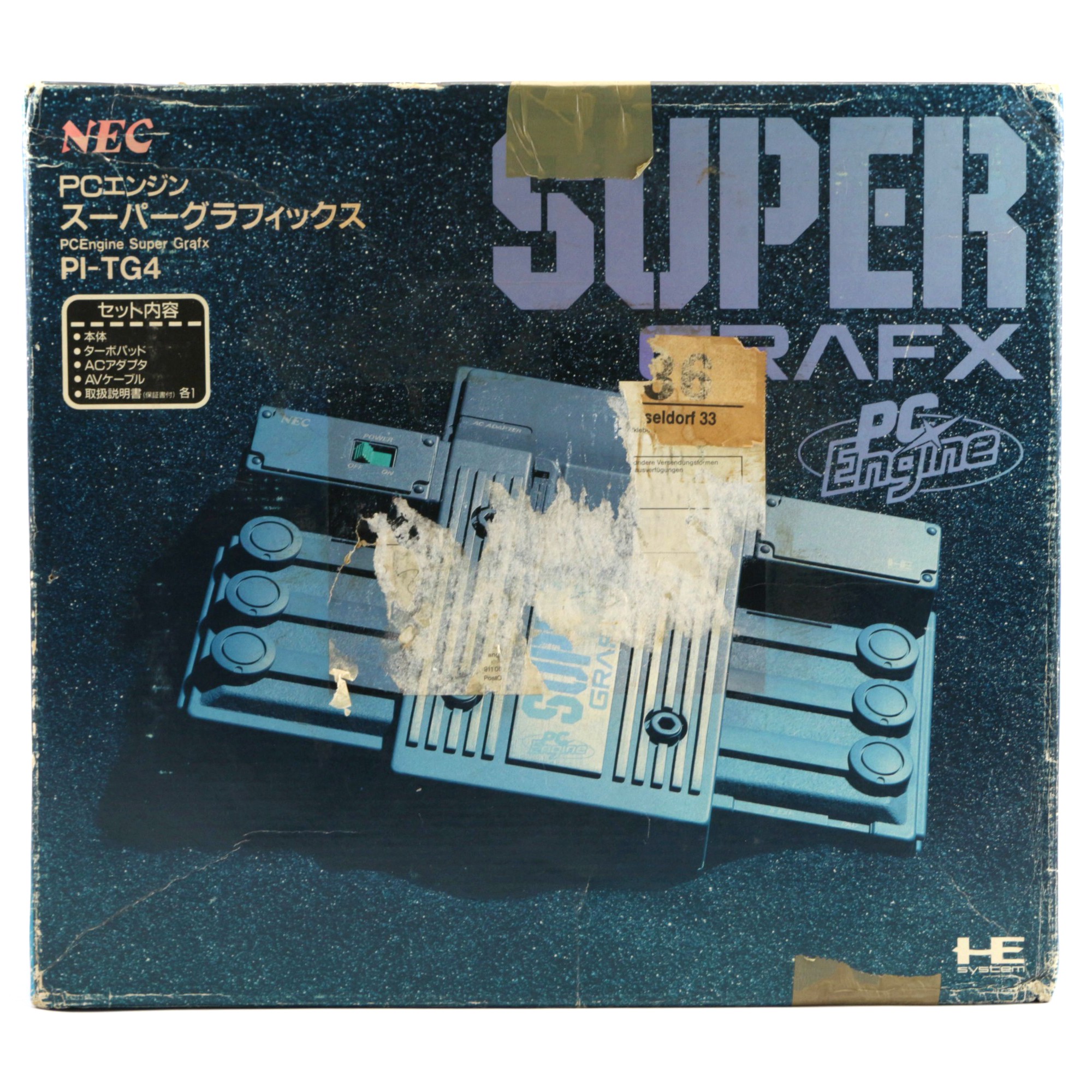 PC Engine / TurboGrafX 16 - Konsole SuperGrafX + Original Controller ...