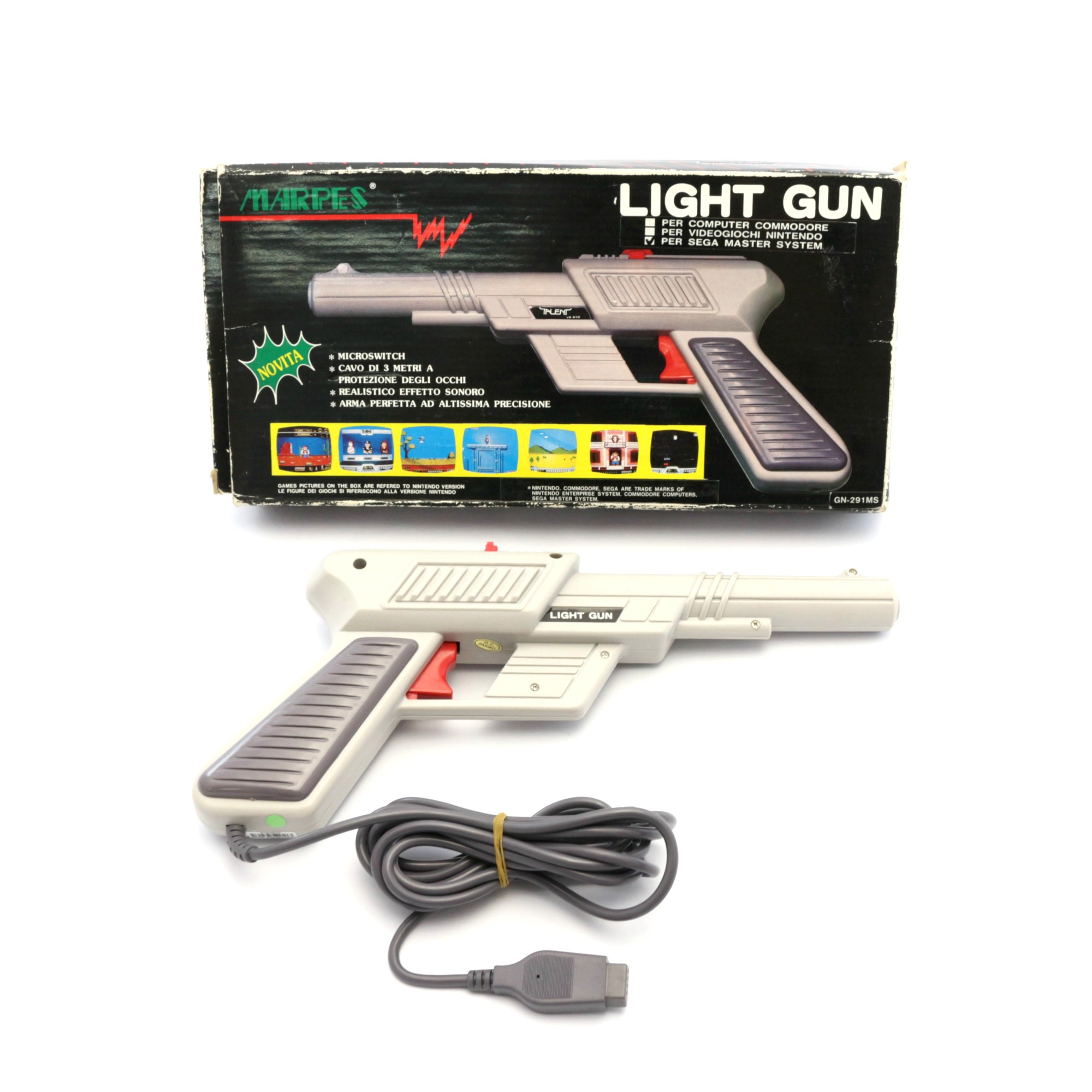 Master System - Light Gun #Grau [Marpes] (mit OVP) (gebraucht ...