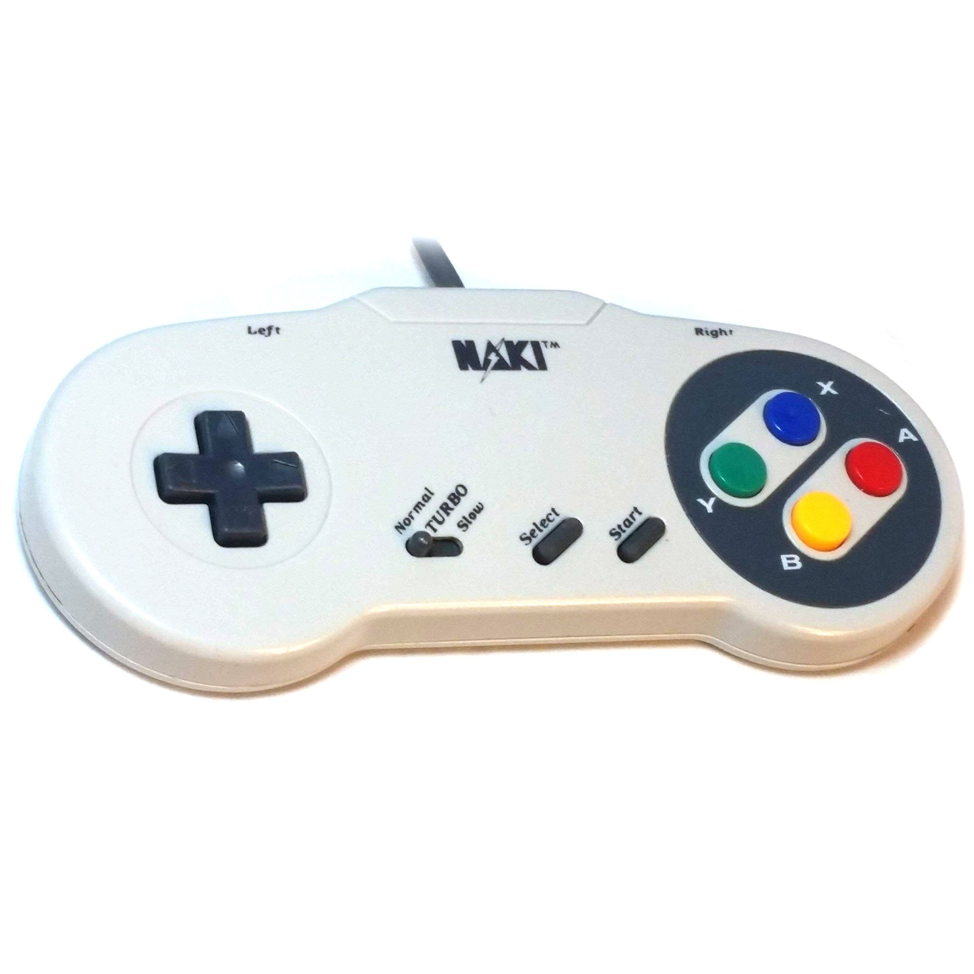 SNES / Super Famicom - Controller mit Turbo & Slowmotion [Naki ...