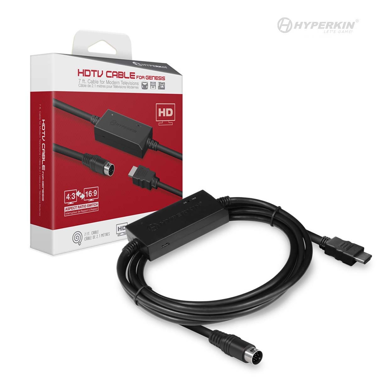 Mega Drive - HDMI Kabel / Hdtv Cable for Genesis (für MD1 & MD2 ...
