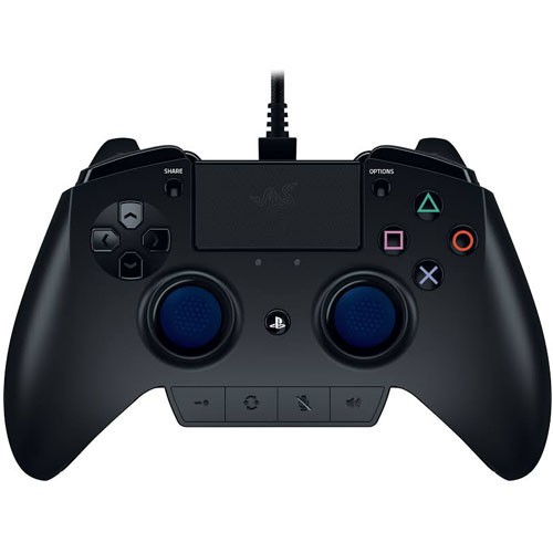 PS4 Wired Controller Raiju Gaming schwarz Razer ohne Kabel mit OVP gebraucht NEUWERTIG Konsolenkost