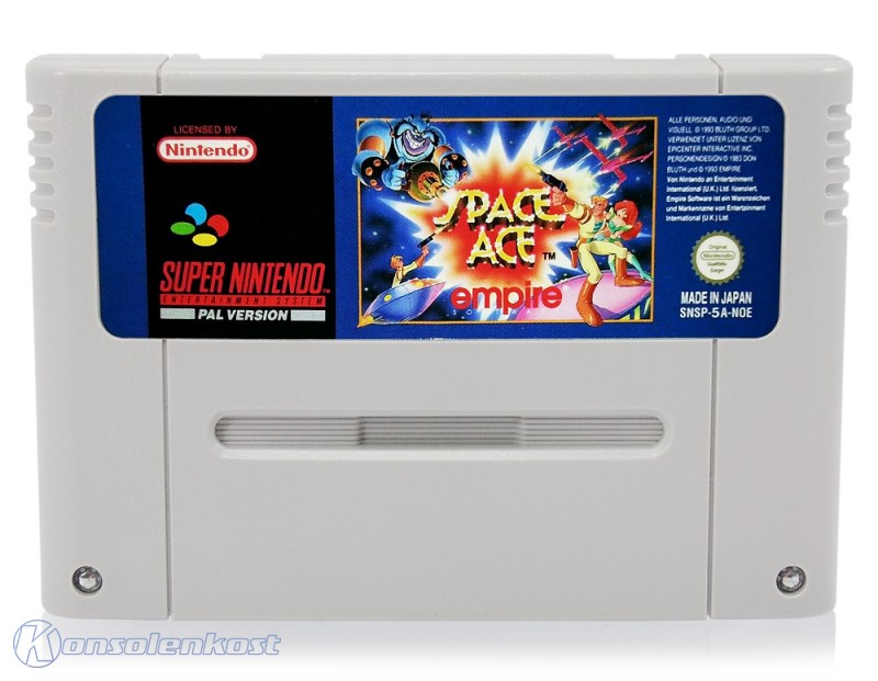 SNES - Space Ace (mit OVP) (gebraucht) | Konsolenkost