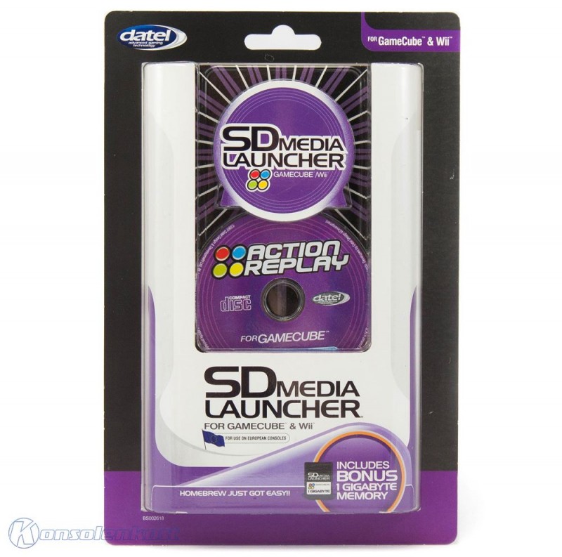 GameCube - SD Media Launcher + 1GB Speicherkarte (für Wii/GC ...
