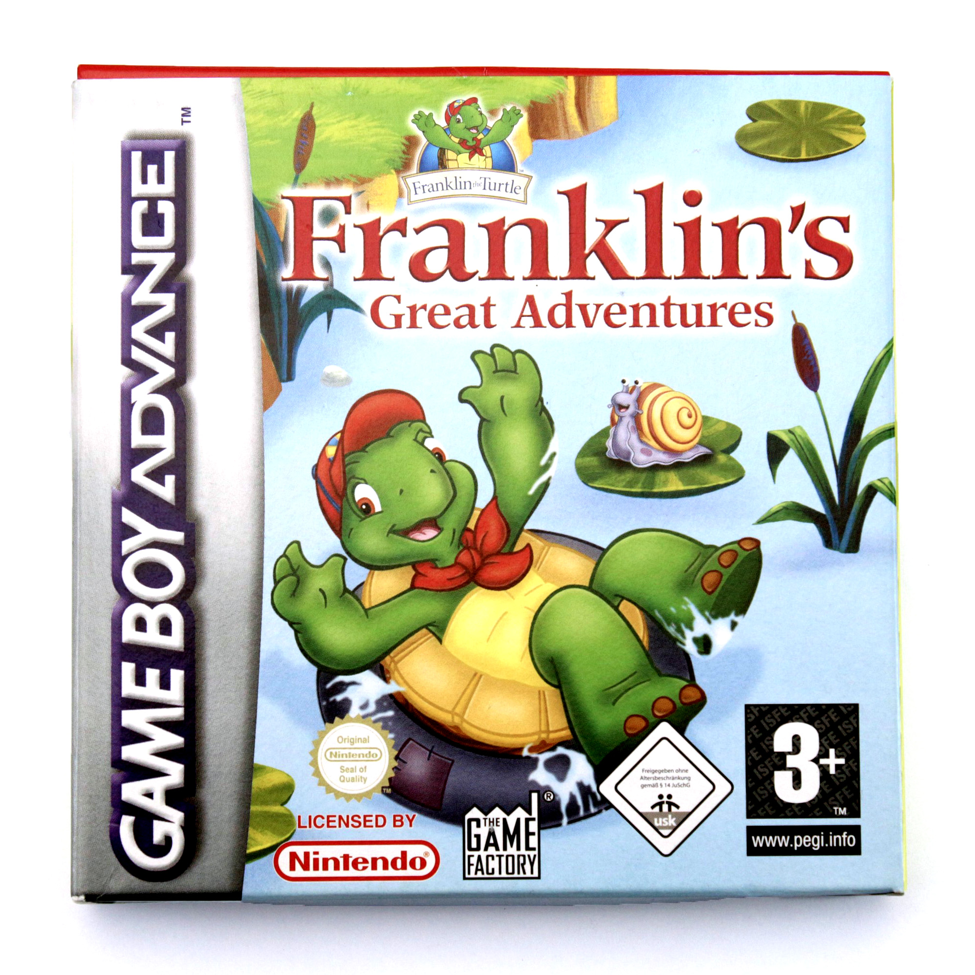 GameBoy Advance - Franklin's Great Adventures (mit OVP) (gebraucht ...