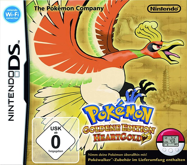Nintendo DS - Pokemon: Goldene Edition HeartGold + Pokewalker (DE ...