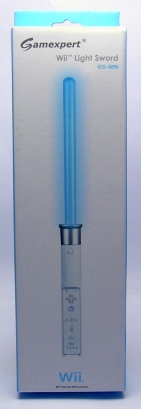 Wii - Controller Aufsatz: Lichtschwert / Light / Glow Saber (gebraucht ...