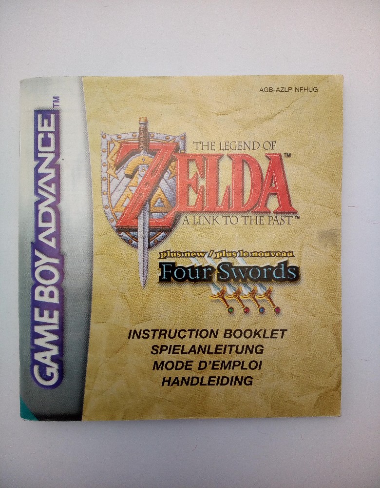 GameBoy Advance - The Legend of Zelda: A Link to the Past / Four Swords ...