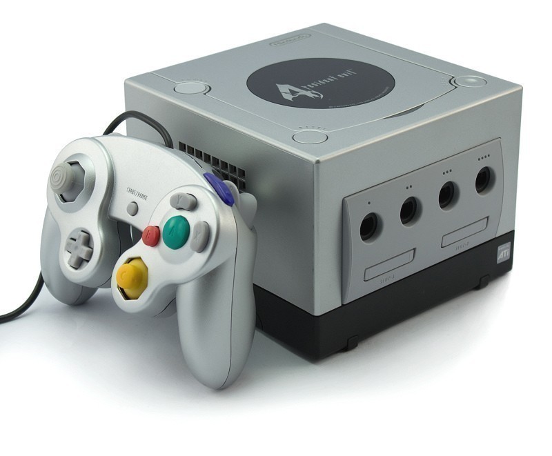 GameCube - Konsole #Resident Evil Edition + RE 4 + Controller ...