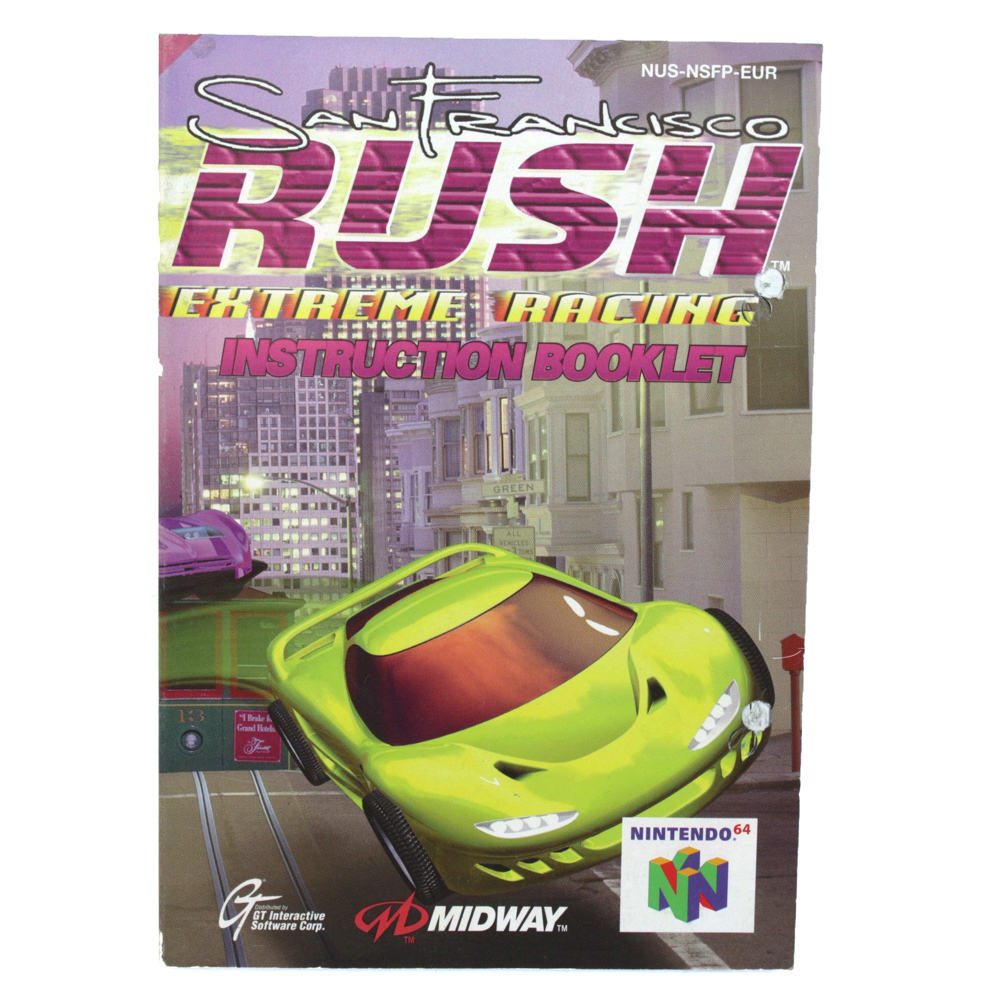 San Francisco Rush Logo San Francisco Rush: Extreme Racing Playstation