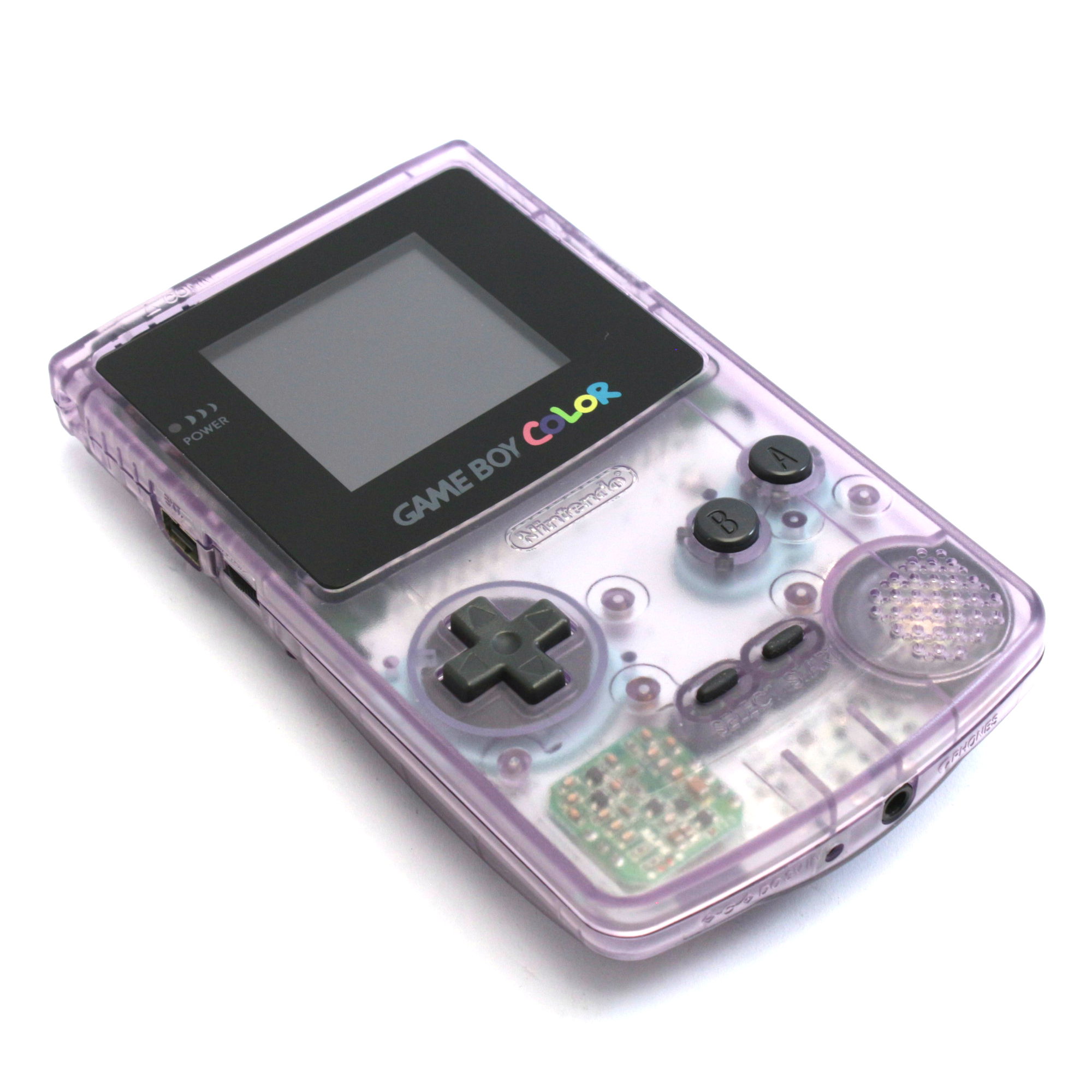GameBoy Color - Konsole #Atomic Purple Custom Case mit neuem Gehäuse ...