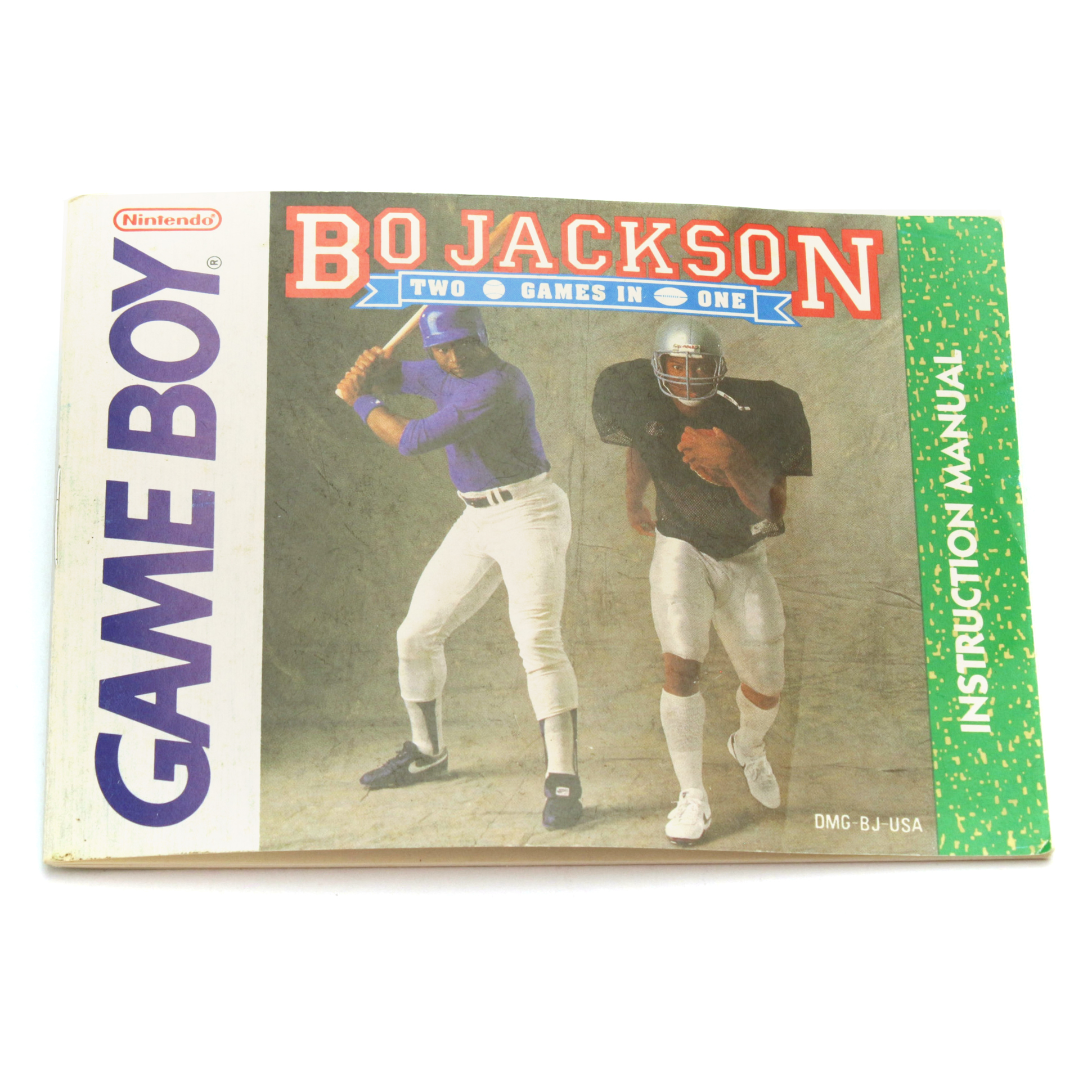 GameBoy - Bo Jackson Two Games in One #DMG-BJ-USA - Spielanleitung ...