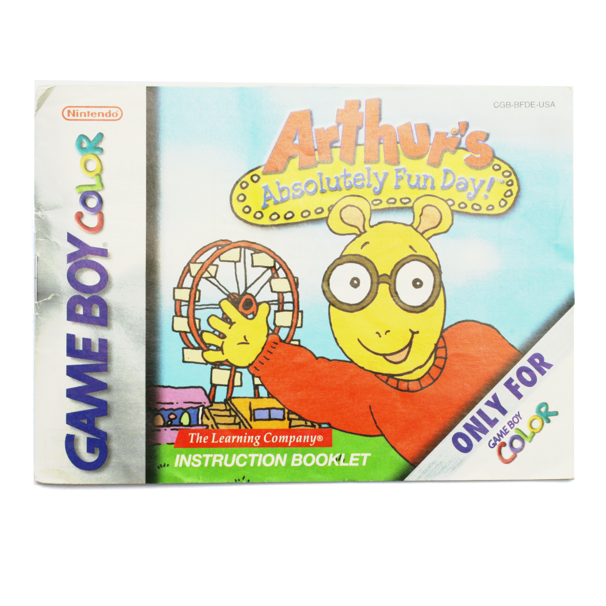 GameBoy Color - Arthur's absolutely fun Day #CBG-BF-USA ...
