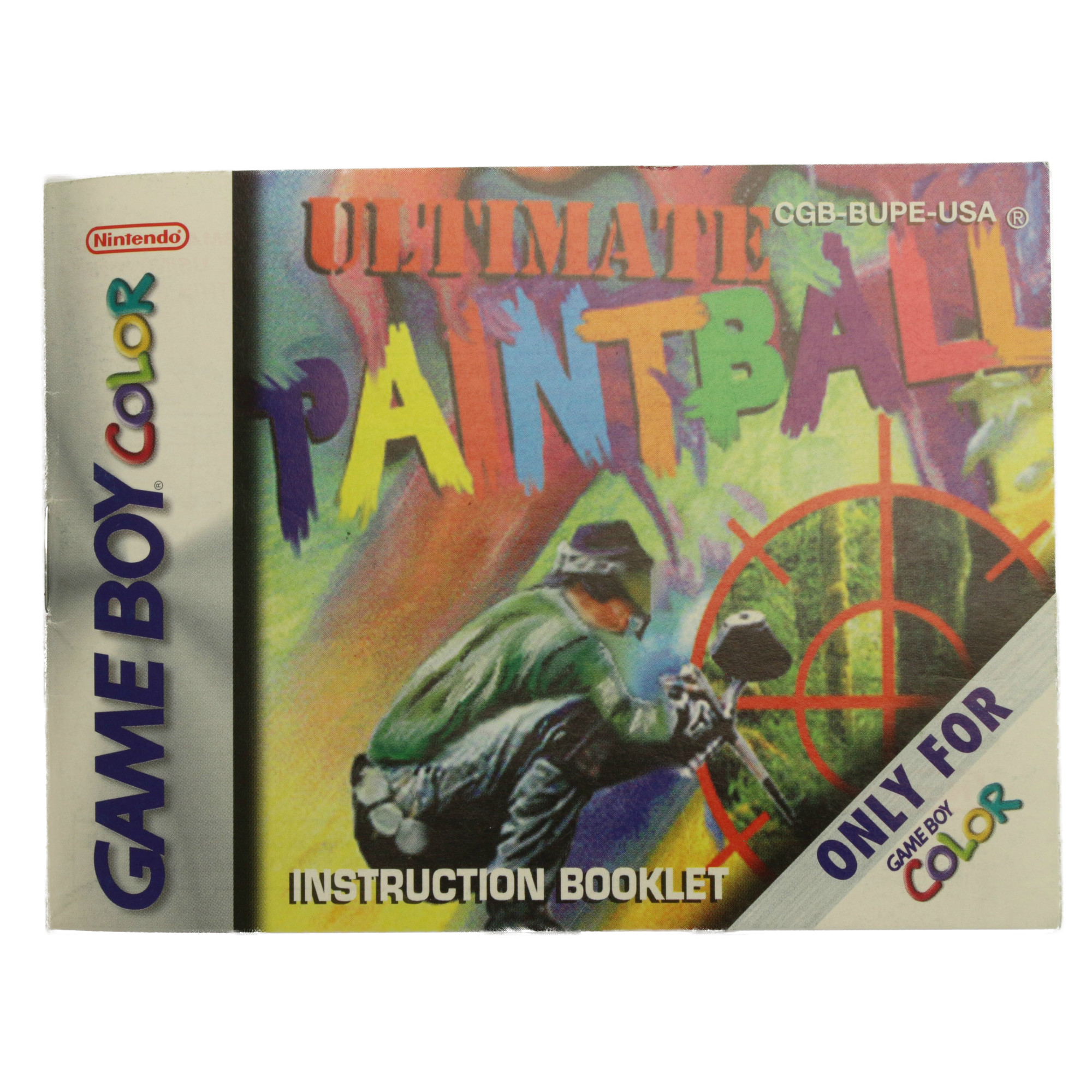 GameBoy Color - Ultimate Paintball #CGB-BUPE-USA - Spielanleitung ...