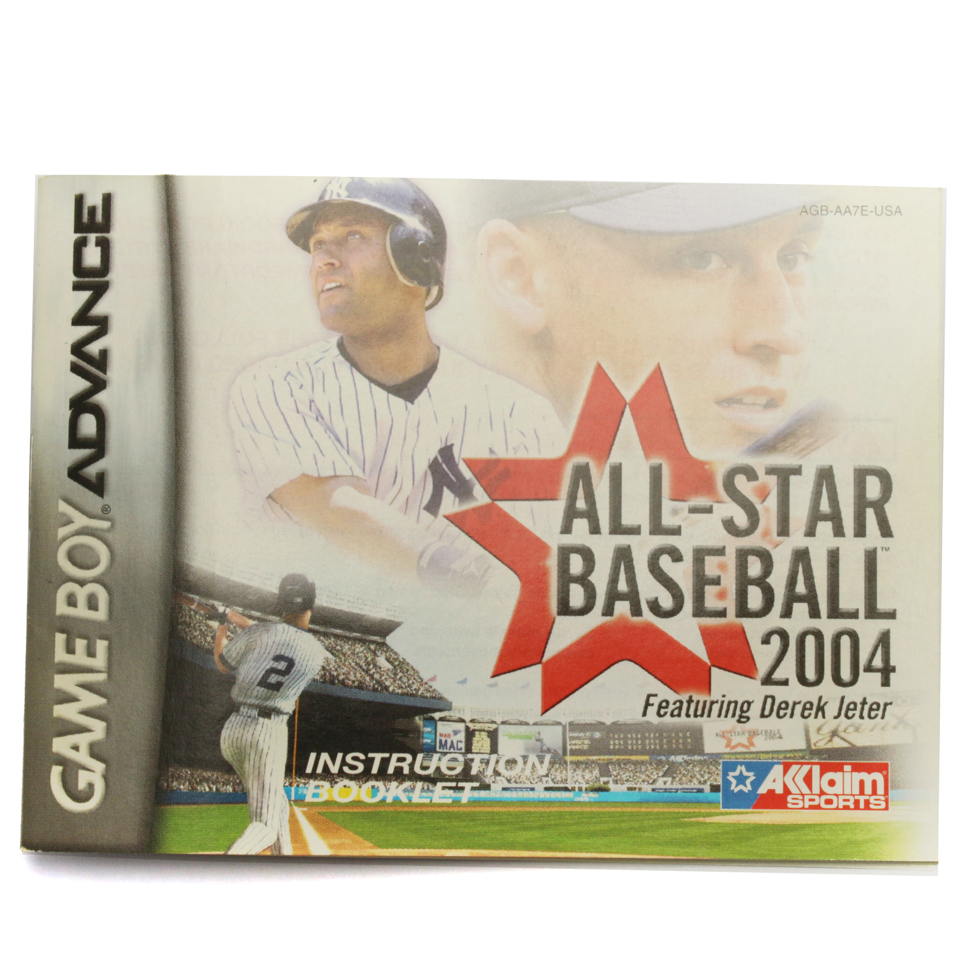 GameBoy Advance - All-Star-Baseball 2004 - Featuring Derek Jeter #AGB ...