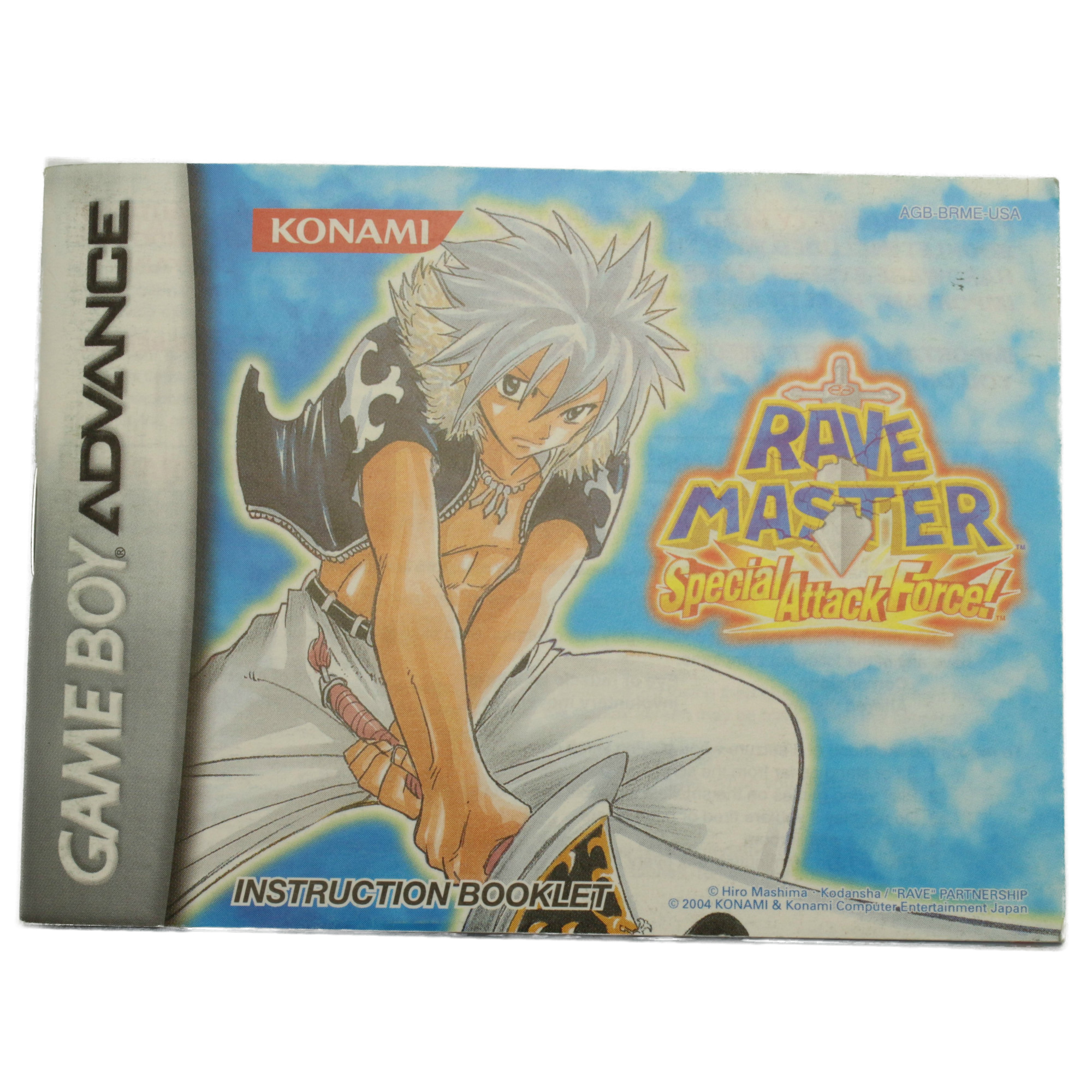 GameBoy Advance - Rave Master - Special Attack Force! #AGB-BRME-USA ...