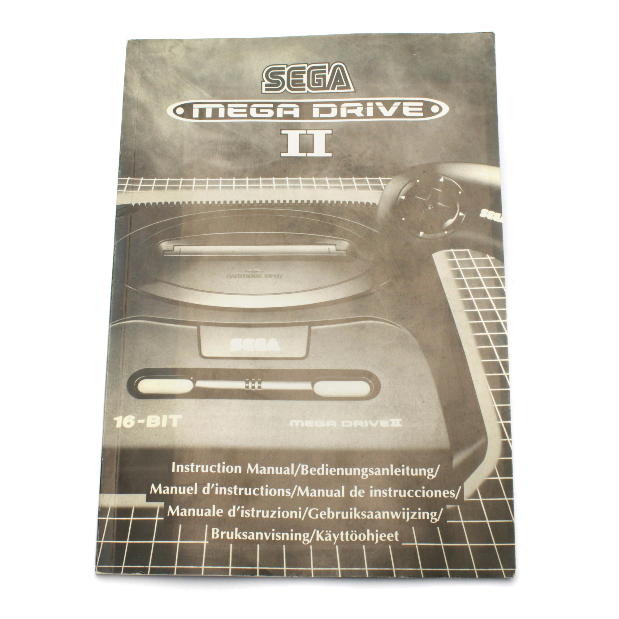 Mega Drive - SEGA Mega Drive II / 2 - Bedienungsanleitunganleitung ...