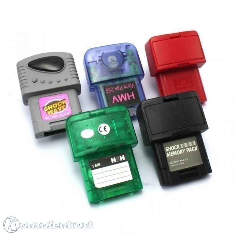 N64 - Memory Card / Memorycard / Speicherkarte / Controller Pak ...