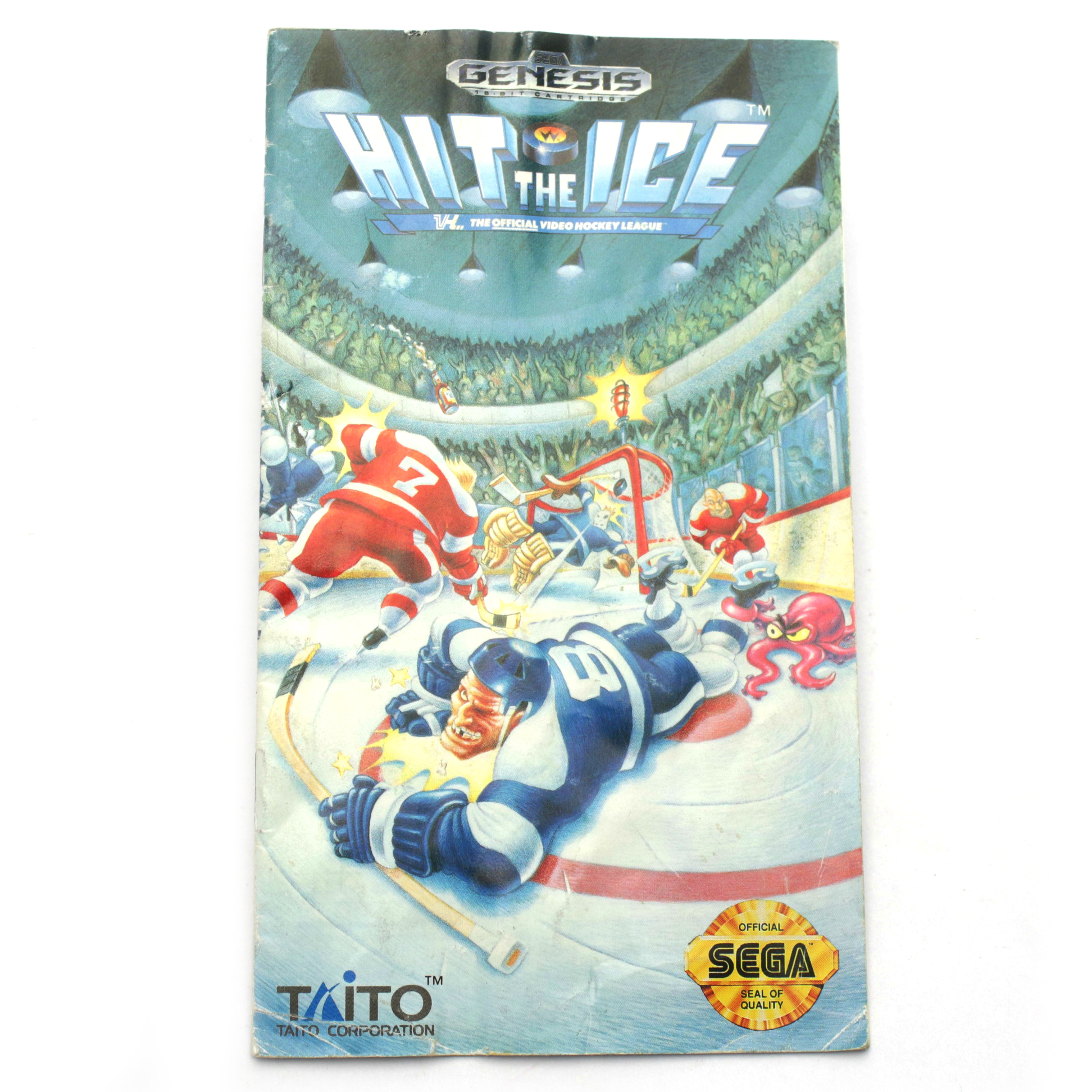 Mega Drive / Genesis - Hit the Ice Spielanleitung / Manual (UK Version ...