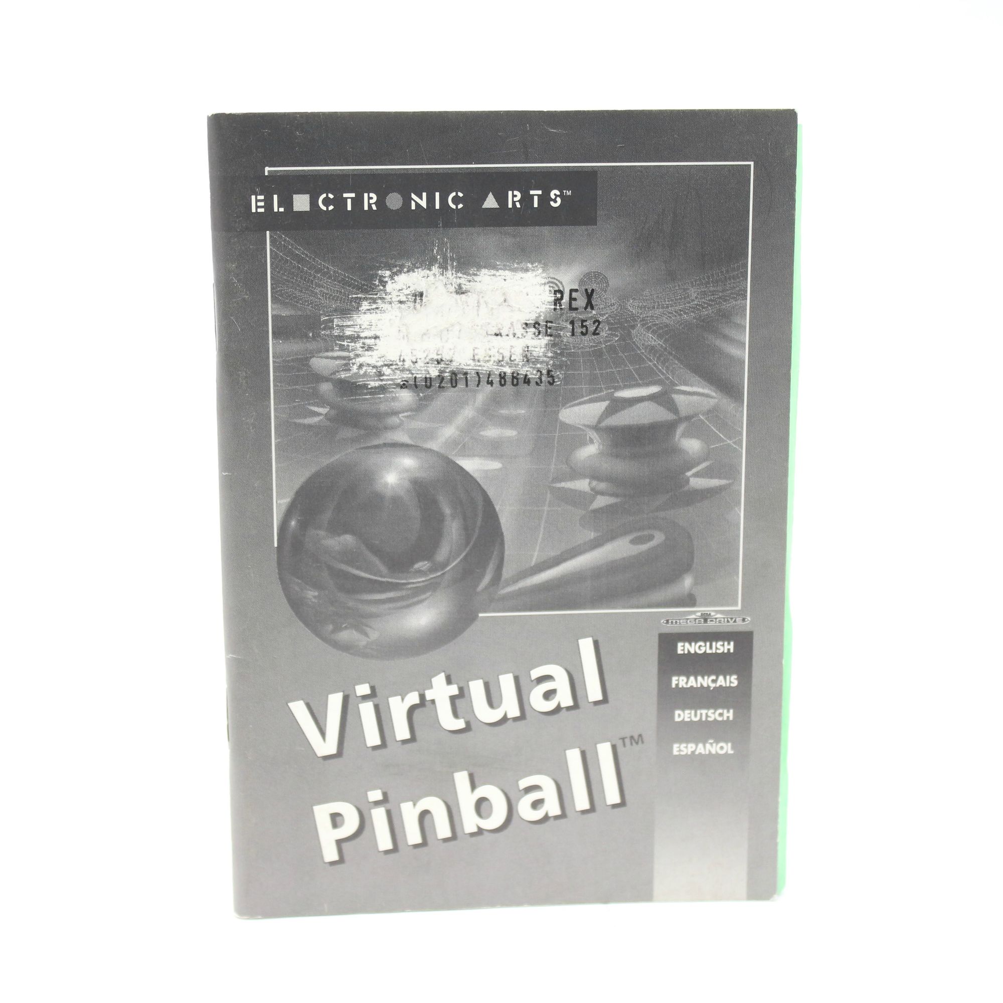 Mega Drive - Virtual Pinball Spielanleitung / Handbuch / Manual / Guide ...