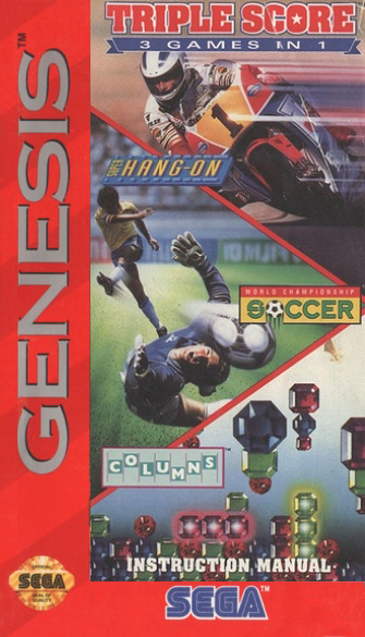 Mega Drive / Genesis - Triple Score 3 Games in 1 Spielanleitung ...