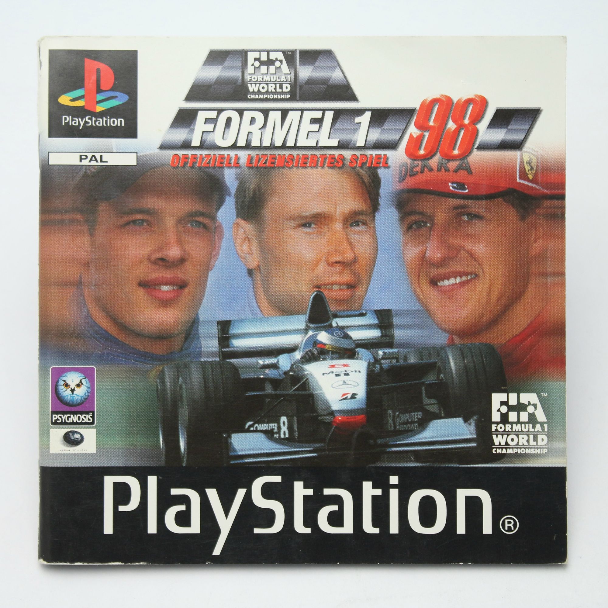 PS1 - Formel 1 '98 Spielanleitung / Manual (DE Version) (NUR ANLEITUNG ...