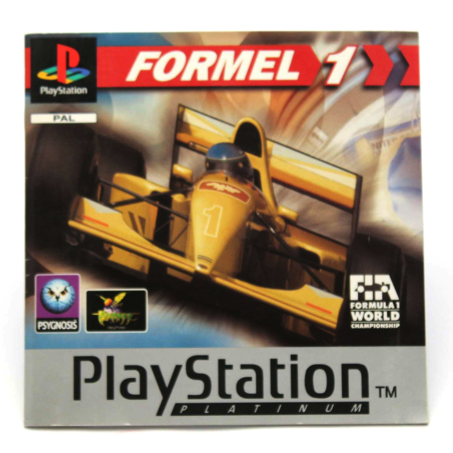 PS1 - Formel 1 / Formula One Spielanleitung / Handbuch / Manual / Guide ...