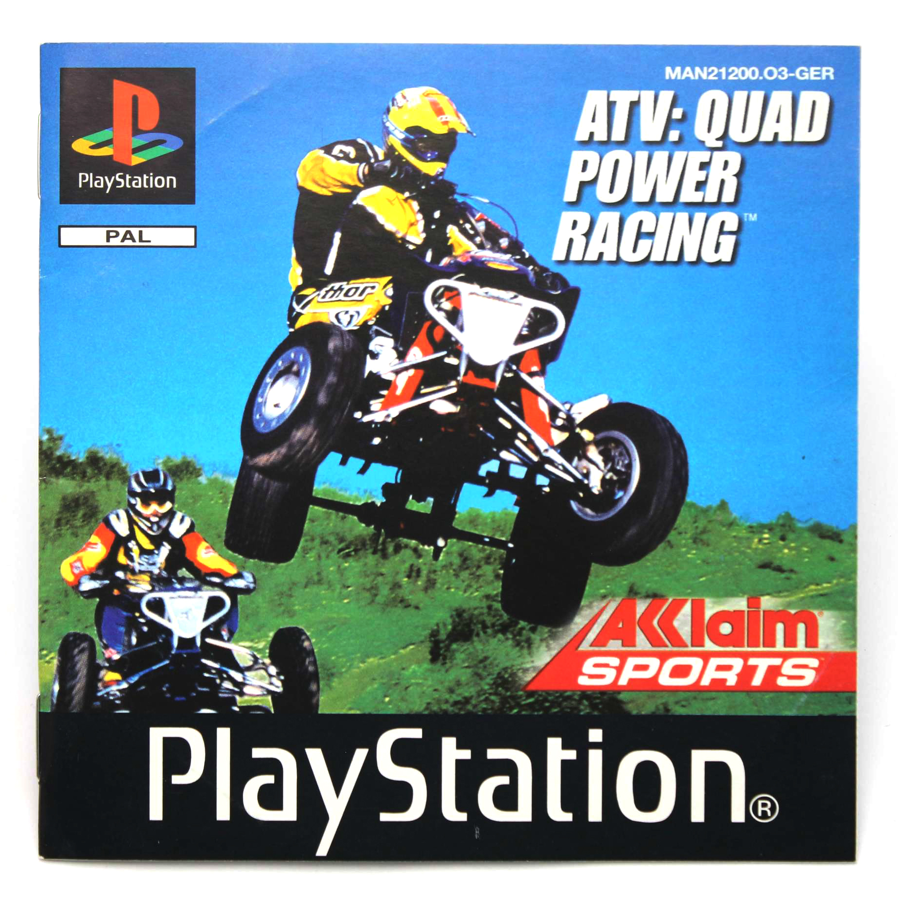 PS1 - ATV: Quad Power Racing Spielanleitung / Handbuch / Manual / Guide ...