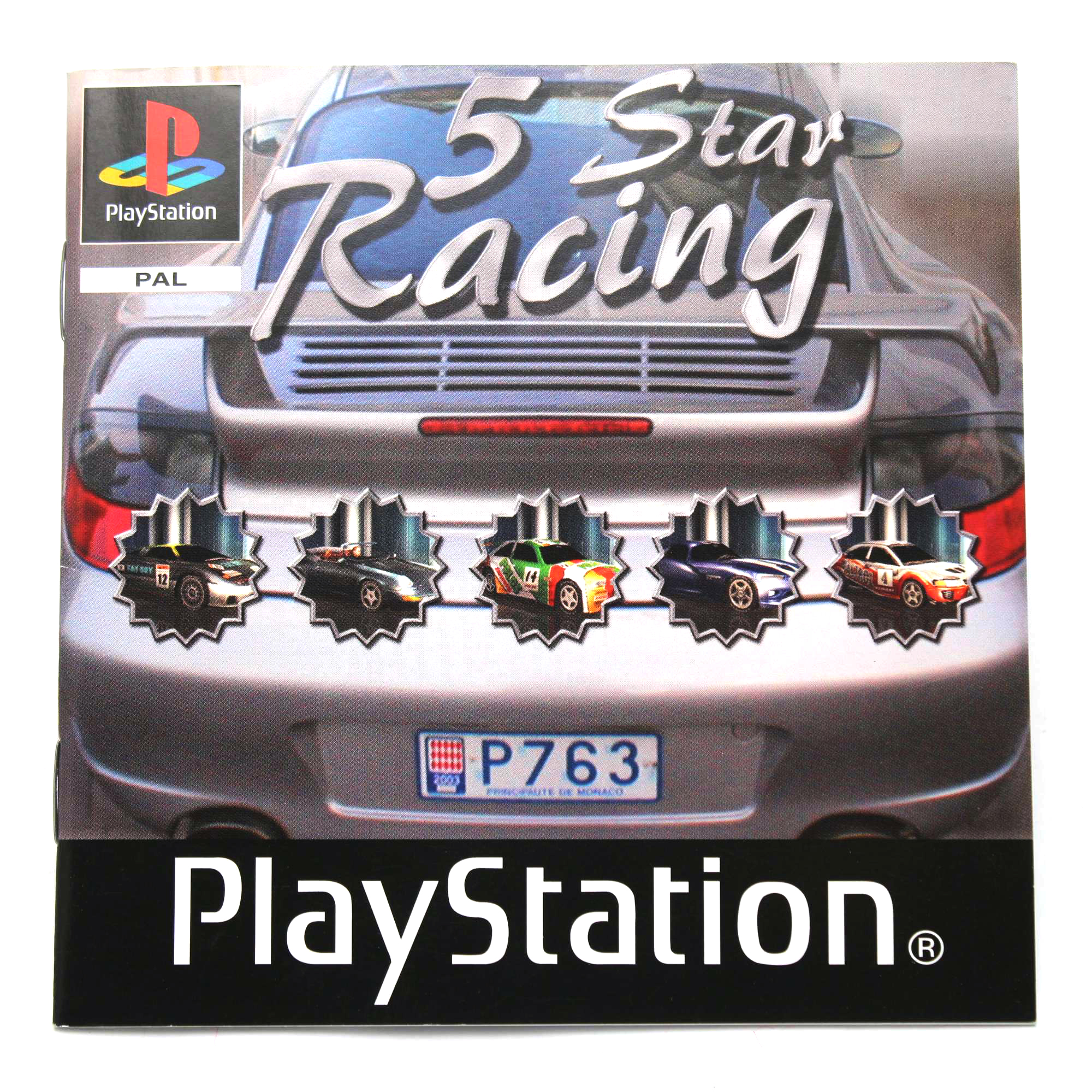 PS1 - 5 Star Racing Spielanleitung / Manual (DE/EN) (NUR ANLEITUNG ...