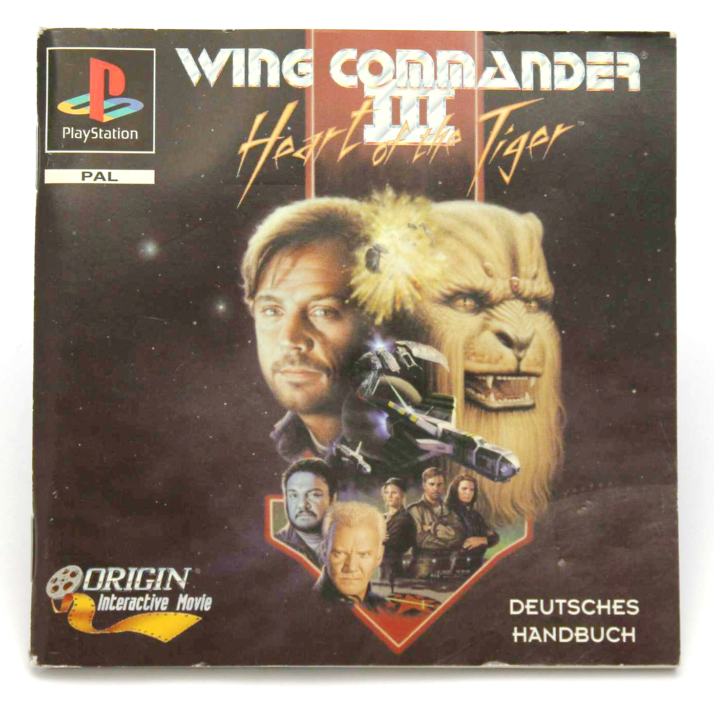 PS1 - Wing Commander III: Heart of the Tiger Spielanleitung / Handbuch ...