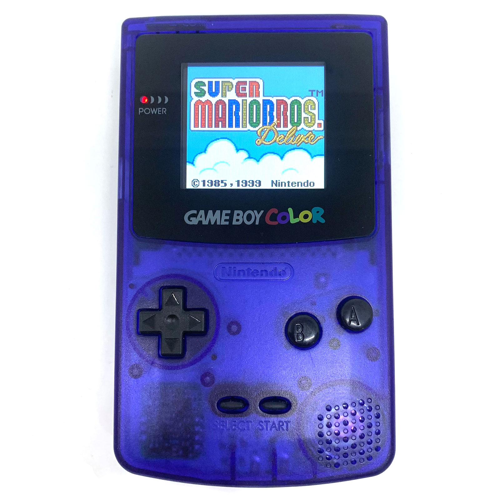 GameBoy Color - Konsole #Clear Purple IPS LCD Display Mod (mit neuem ...