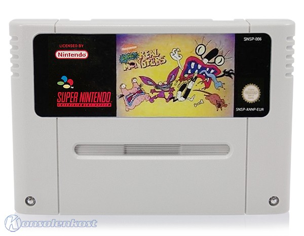SNES - Nickelodeon: Aaahh!!! Real Monsters (Modul mit Anl.) (gebraucht ...