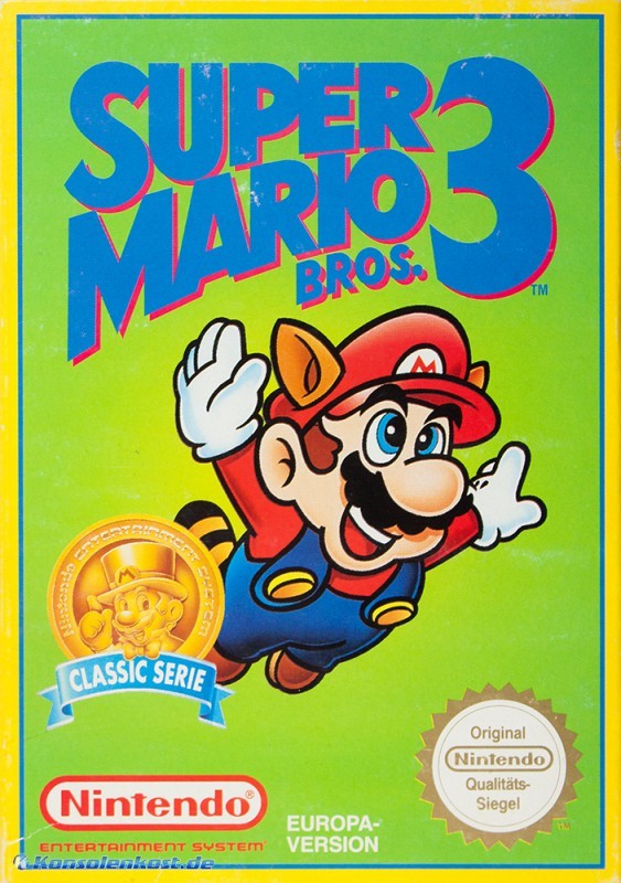 NES - Super Mario Bros. 3 [Classic Serie] (PAL-B) (mit OVP) (gebraucht ...