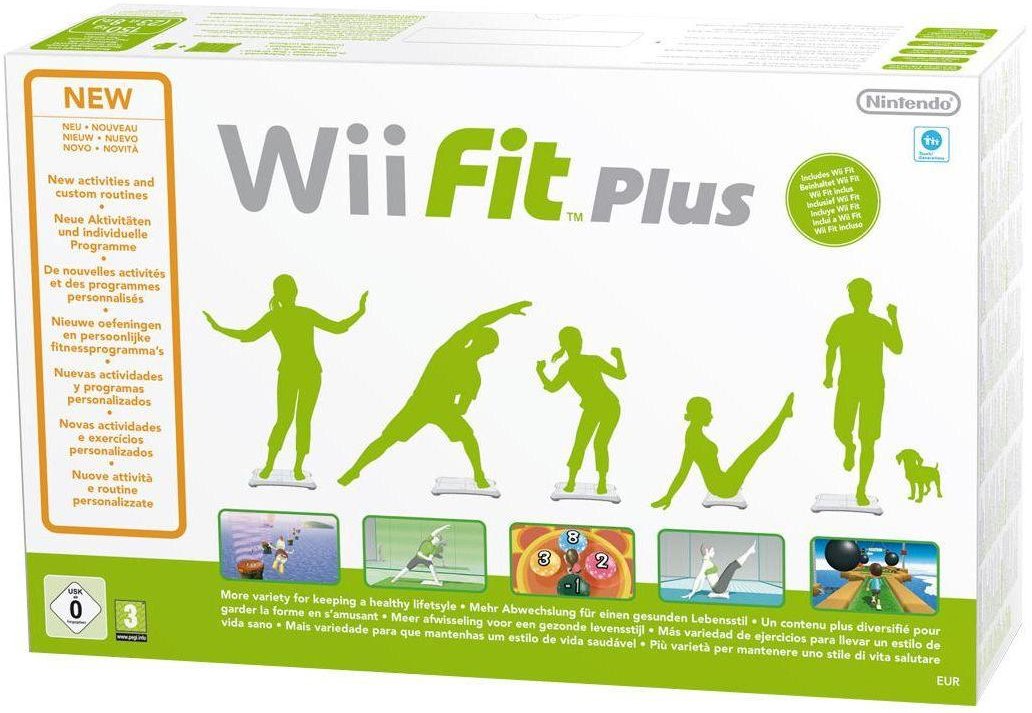 Wii Wii Fit Plus Original Balance Board weiB mit OVP gebraucht Konsolenkost