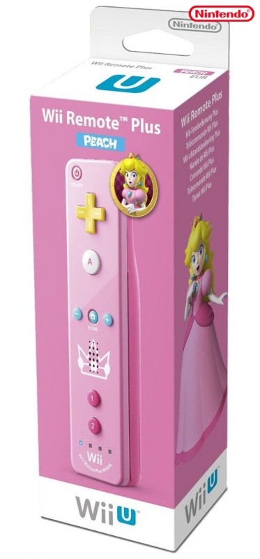 Wii - Original Remote Motion Plus Controller #Peach Edition RVL-036 ...