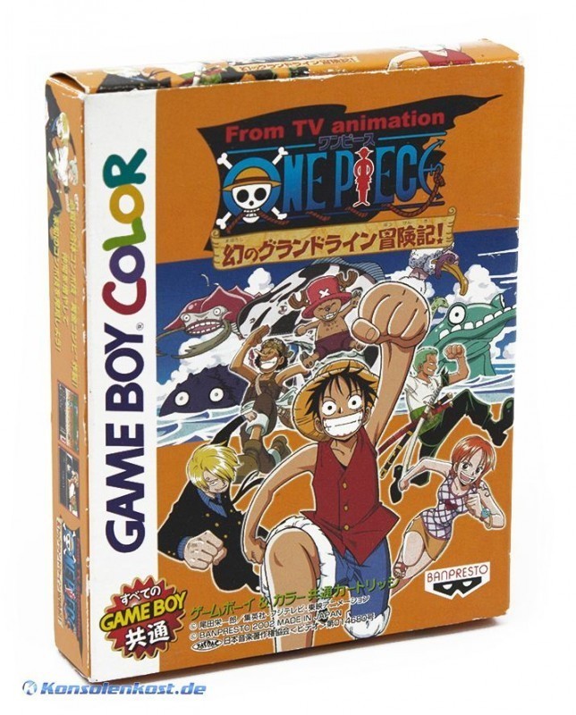 GameBoy Color - One piece maboroshi no grande line (JAP Version) (mit ...
