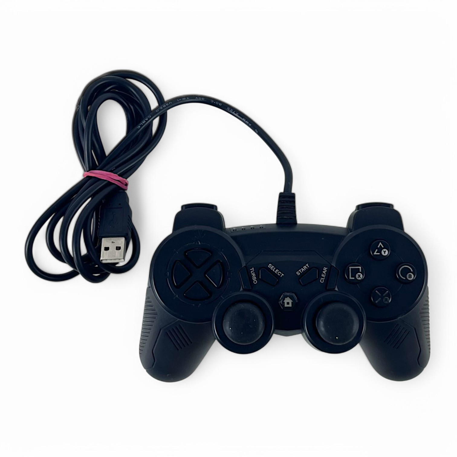 PS3 - Wired Gamepad / Controller #schwarz Turbo für PS3 #25622 [CSL ...