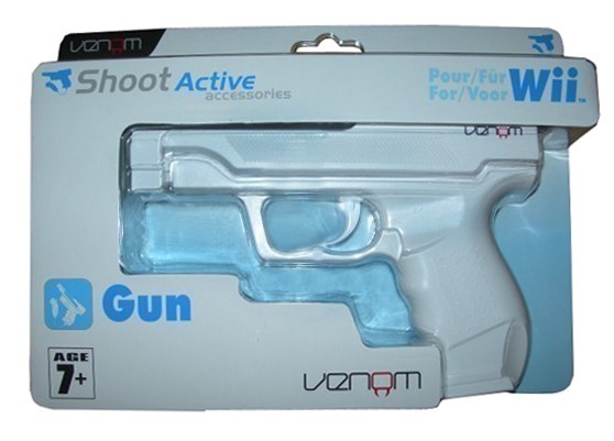 Wii - Controller Aufsatz: Light Gun / Pistole / Phaser / Blaster ...