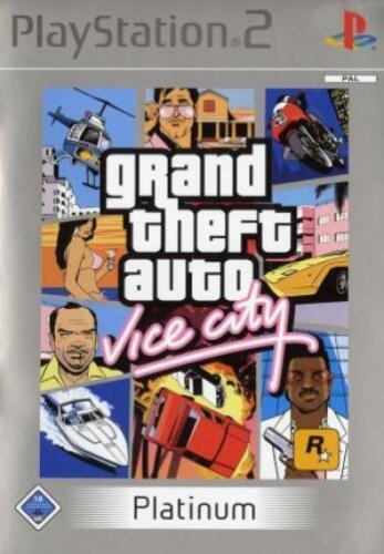 PS2 - Grand Theft Auto / GTA: Vice City [Platinum] (DE Version) (nur CD ...