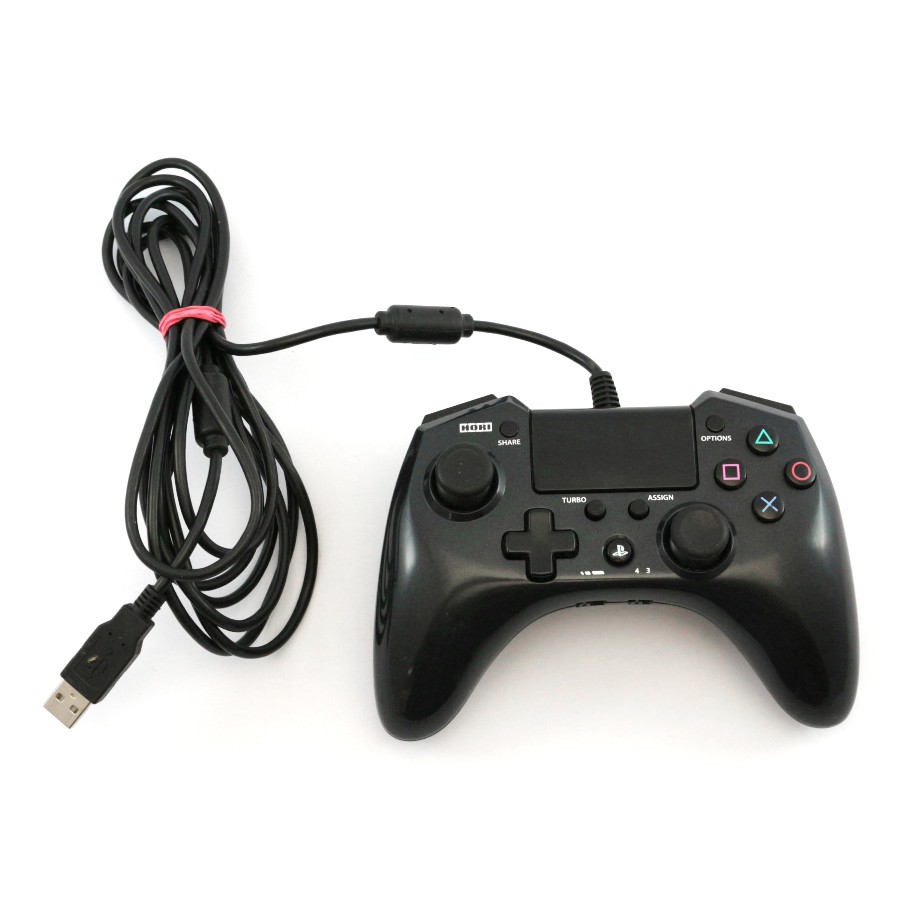PS4 Wired Controller Hori Pad 4 FPS Plus schwarz fur PS3 PS4 HORI sehr guter Zustand gebraucht