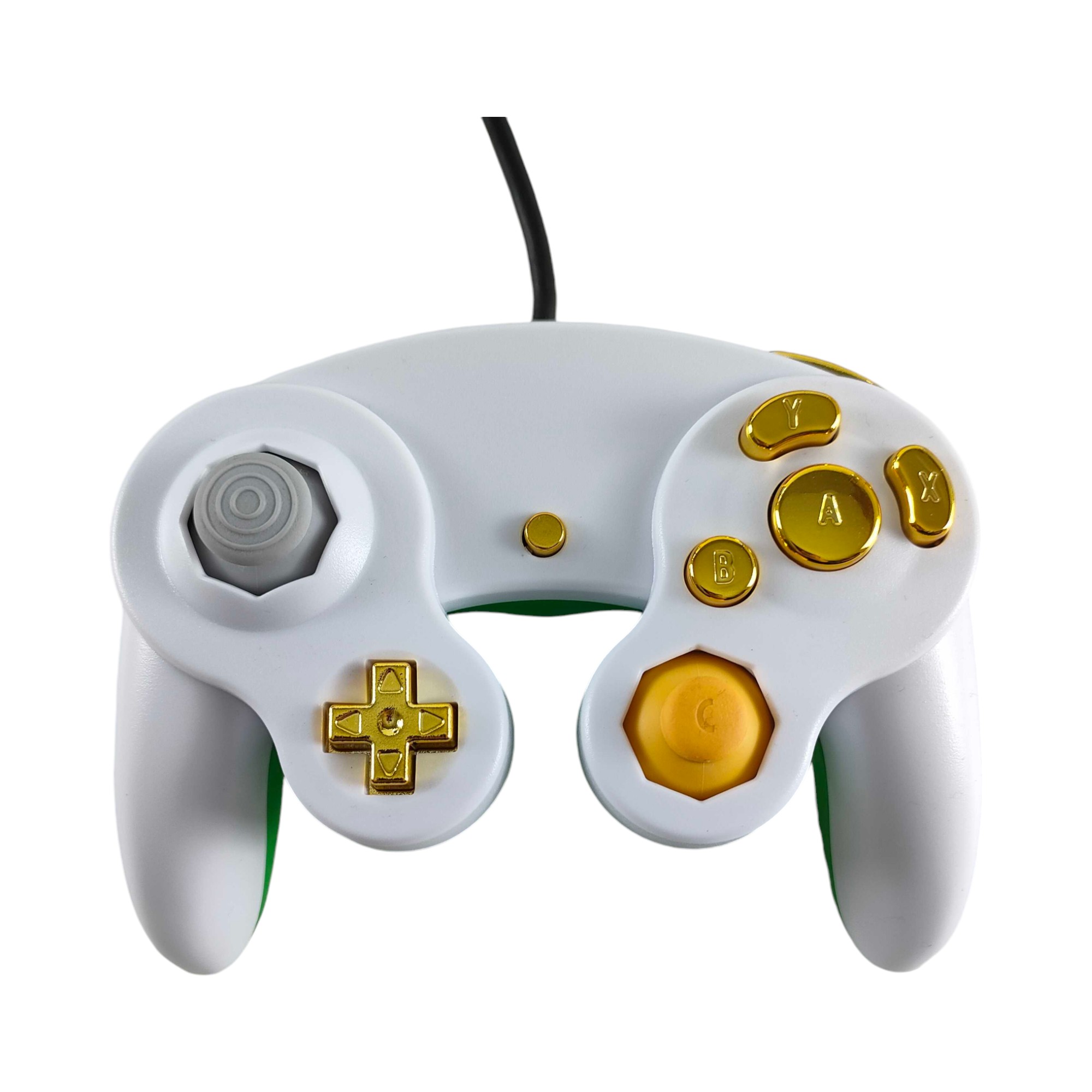 GameCube - Redesigned Original Controller #weiß-grün [eXtremeRate] (mit ...