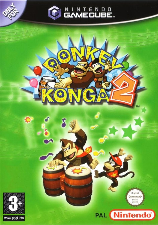 GameCube - Donkey Konga 2 (ohne Bongo Controller) (DE/EN) (mit OVP ...