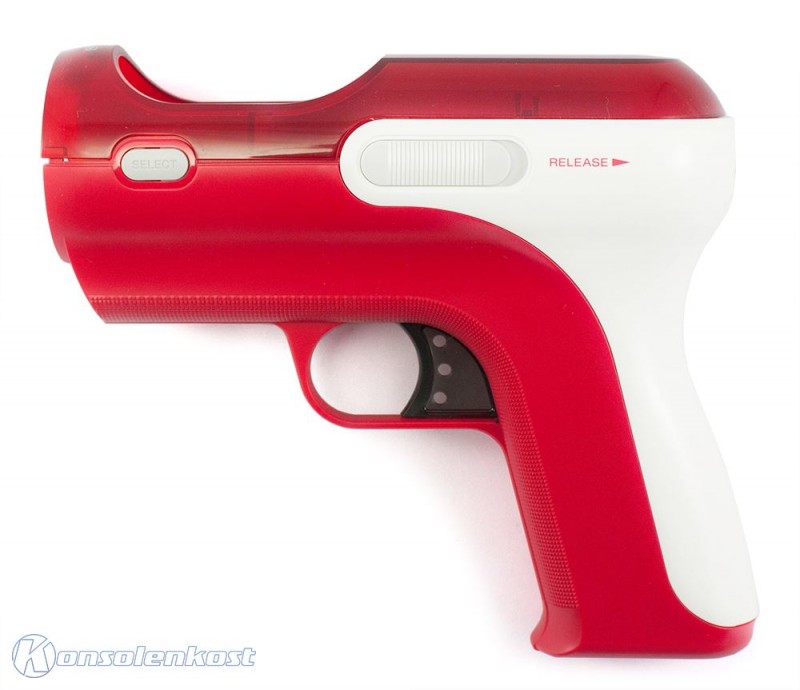 PS3 - Original Move Controller Aufsatz: Light Gun / Pistole / Phaser ...